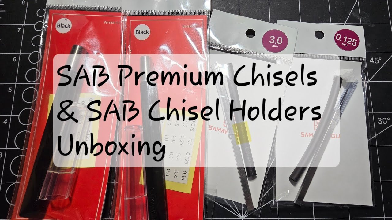 Unboxing S01E02: SAB Chisels & SAB Chisel holder(s) - YouTube