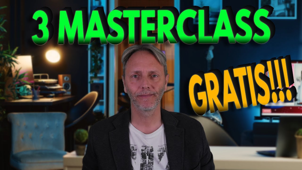 Acompañame en estas 3 MasterClass Gratis - YouTube