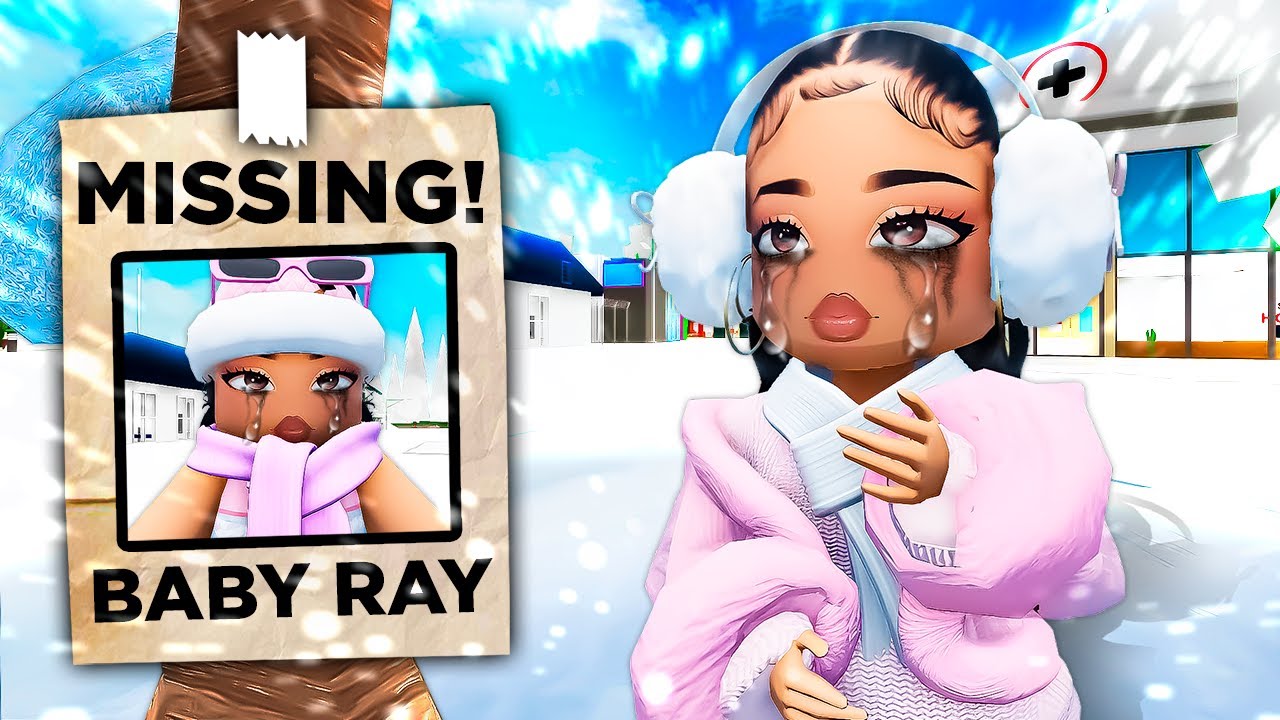 BABY RAY Gets KIDNAPPED in SNOW STORM.. (Brookhaven RP🏡) - YouTube