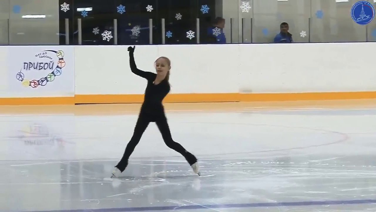 Maria Dmitrieva,EL,2018 Russian National Novice Championships(younger ...