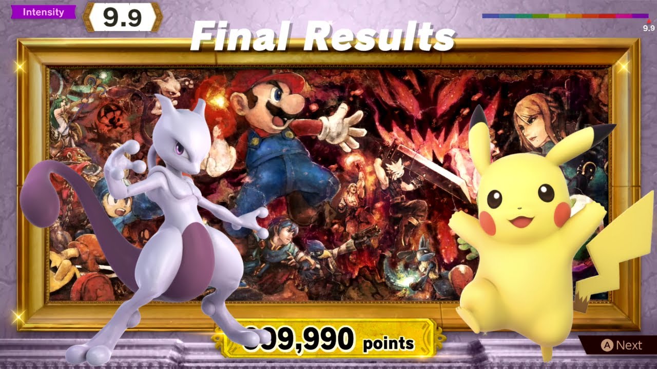 Mewtwo's Classic Mode 9.9 | 2 Players | Super Smash Bros. Ultimate ...