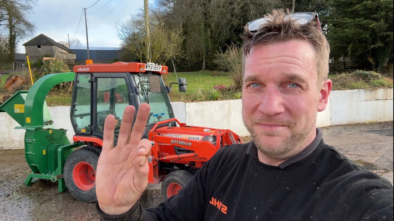 Clearing up an ASH TREE using as many TOOLS as possible! Stihl ...