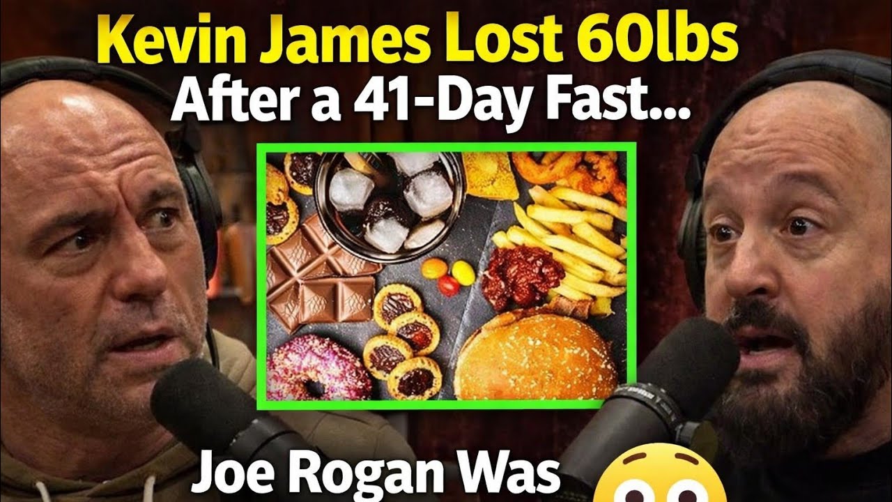 Joe Rogan : Kevin James Lost 60lbs After a 41-Day Fast… Joe Rogan Was ...