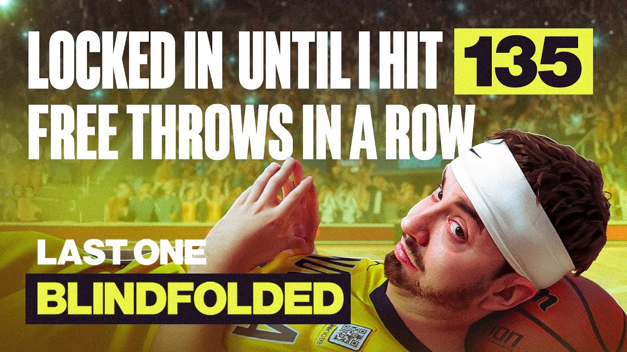 IM NOT LEAVING THE GYM UNTIL I MAKE 135 FREE THROWS IN A ROW - YouTube