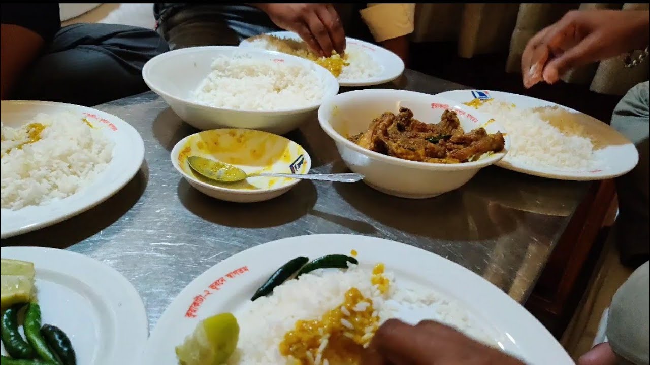 kua kata 2 launch khabar ।। The dinner items of Barisal Kuakata 2 ...