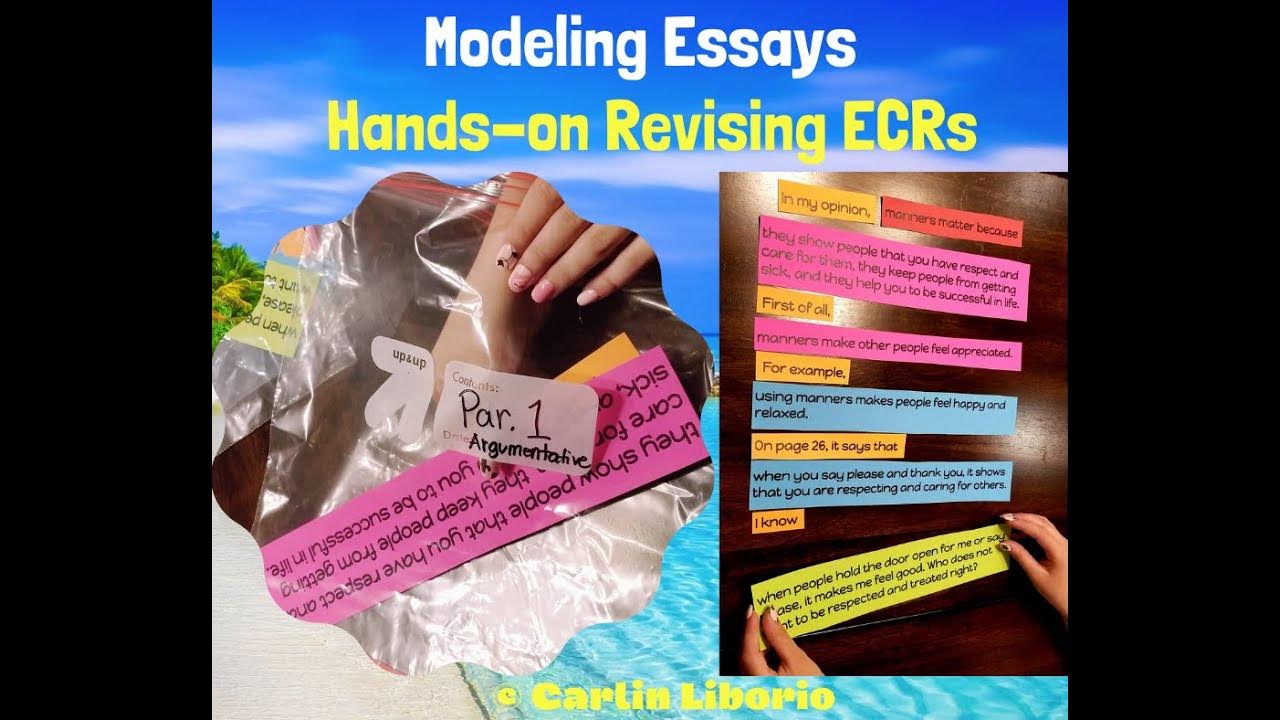 Modeling ECRs in a fun, engaging way! Extended Constructed Responses ...