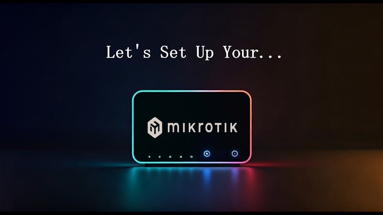 Network RouterOS : Mikrotik tutorial 1 | Setup WAN and LAN| Mikrotik ...