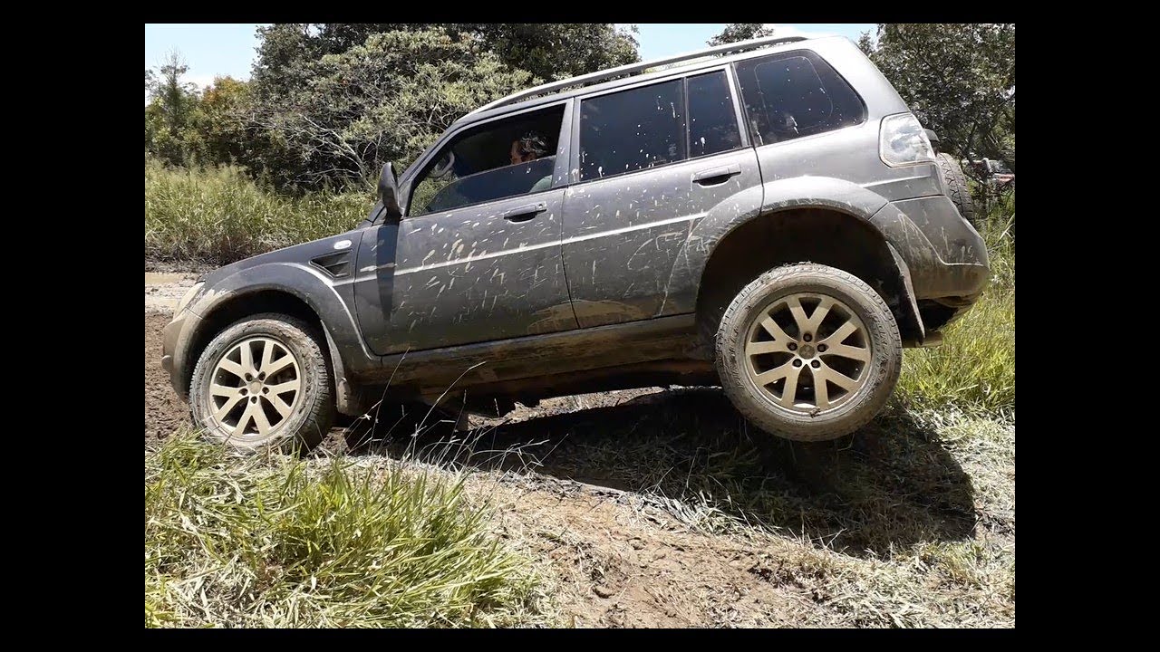 Pajero TR4 bloqueio ARB Haras Haddad Off Road 4x4 - YouTube