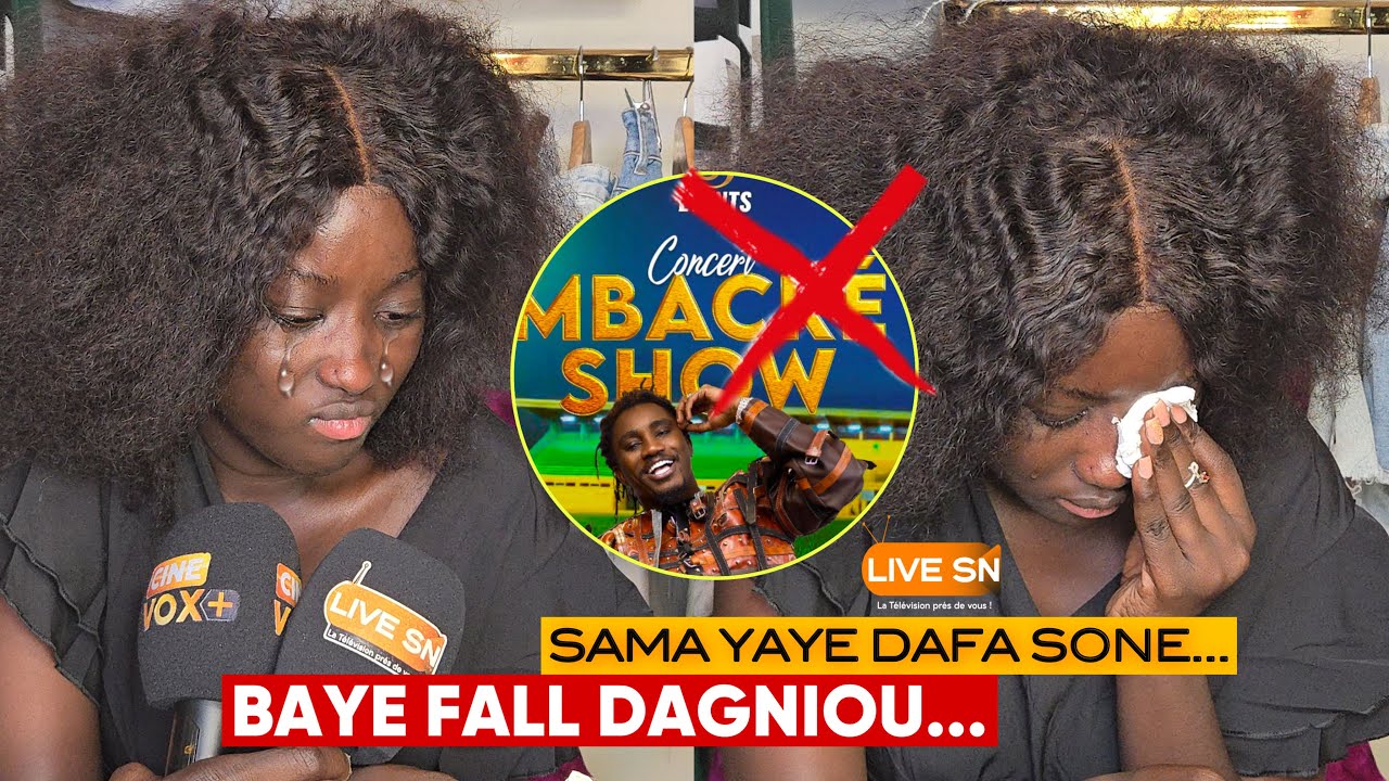 Ndeysan😭 LES LARMES DE COUMBISTA WALLY «SAMA YAYE DAFA SONE, BAYE FALL ...