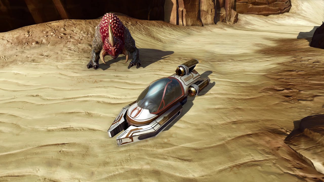 TC-6 Voyager Mount Flourish Preview SWTOR - YouTube