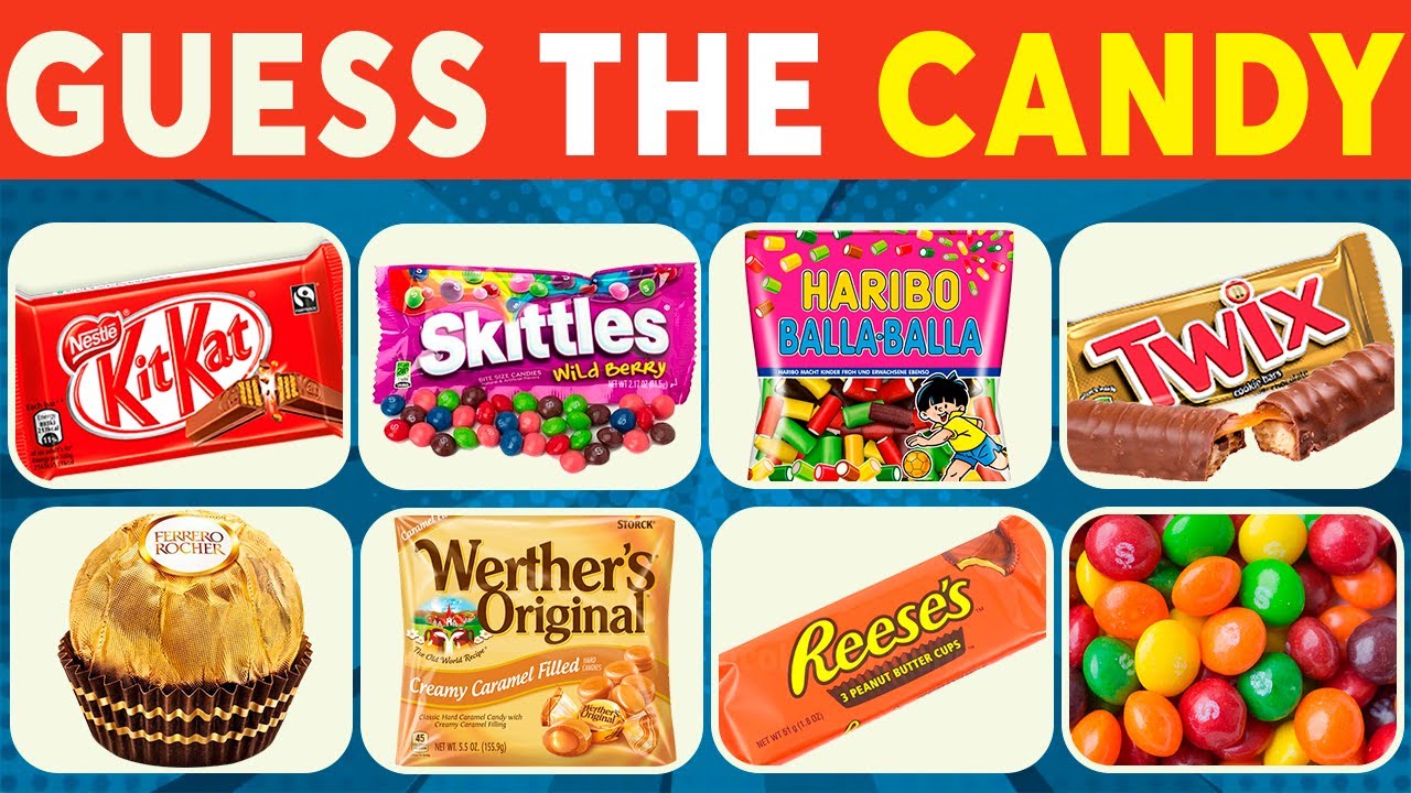 Guess the Candy Quiz! | Can You Name These Famous Candies? - YouTube