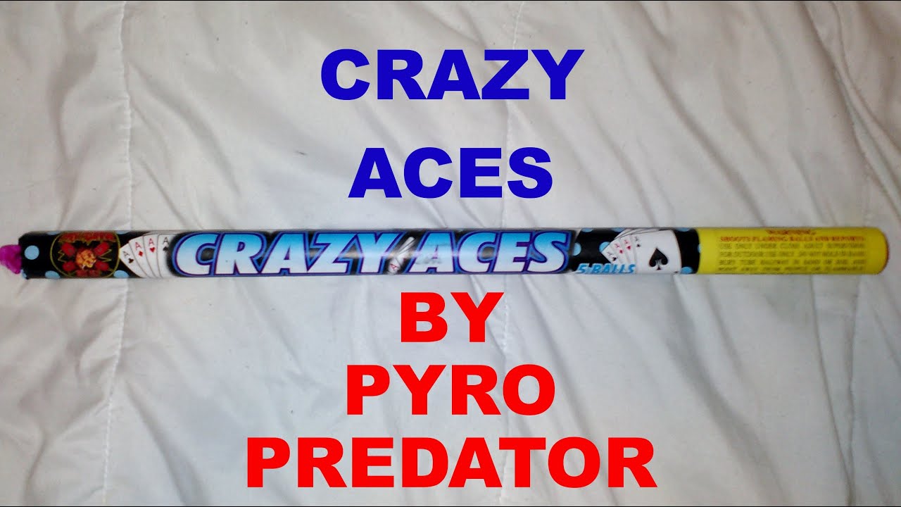 Crazy Aces - Roman Candle by Pyro Predator - YouTube