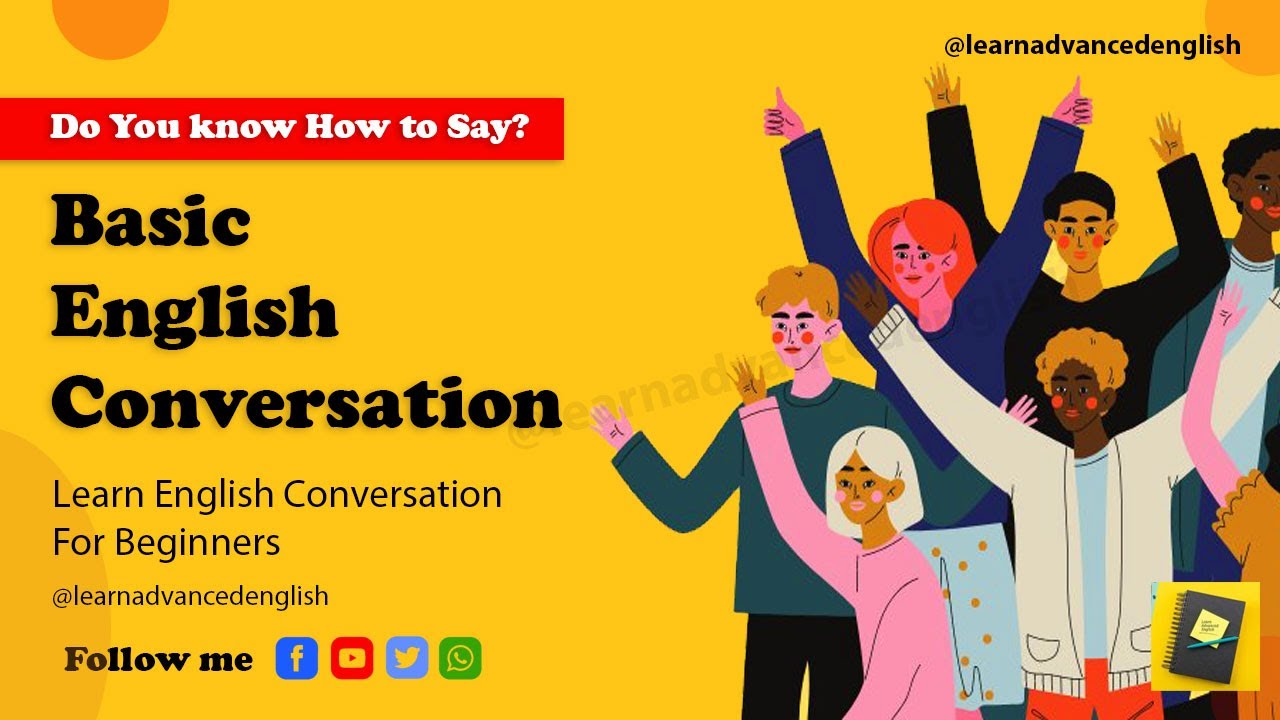 Improve Your Basic English Conversation | English Conversation At Home ...