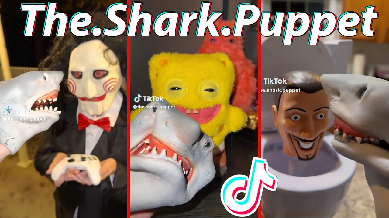 NEW | Funny Shark Puppet TikTok 2025 - Best The.Shark.Puppet TikTok ...