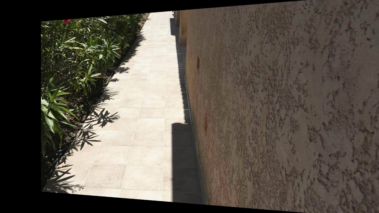 Terrace, pathway and Balustrade - YouTube