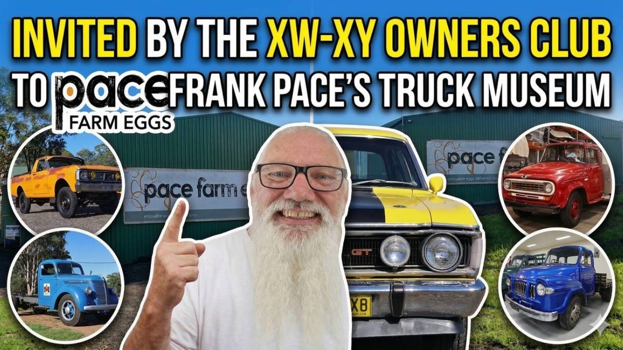 XW - XY Owners Club outing, to Frank Pace's truck museum - YouTube