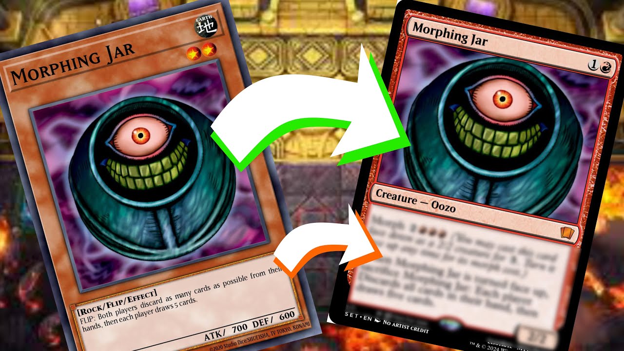 What If Yugioh Cards Were in Magic The Gathering | Flip monster into ...