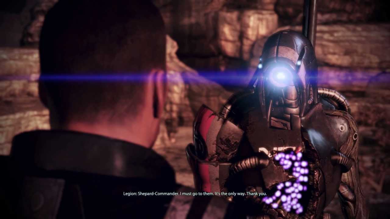 Renegade. Quarians vs Geth | Mass Effect 3 - YouTube