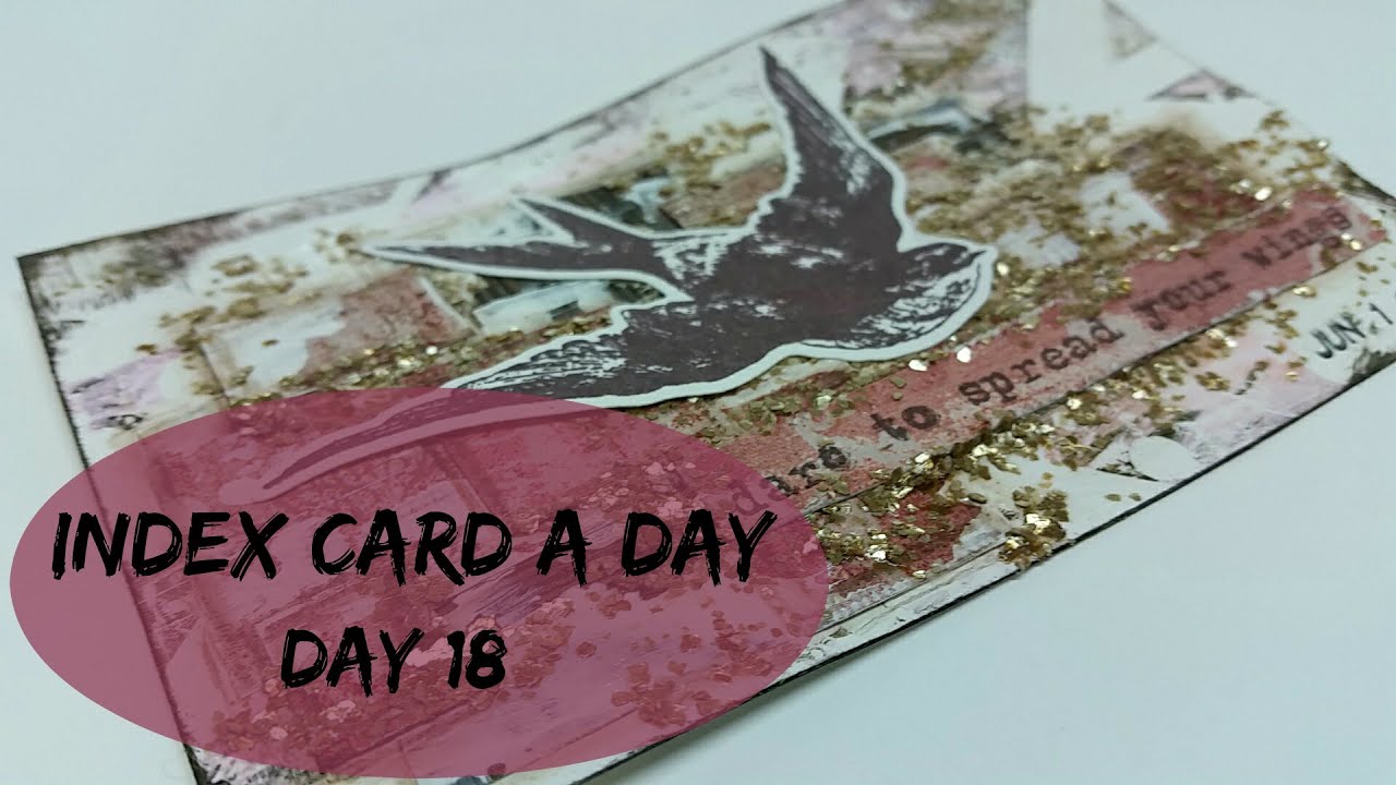 Index Card A Day (ICAD2016) Day 18 - YouTube