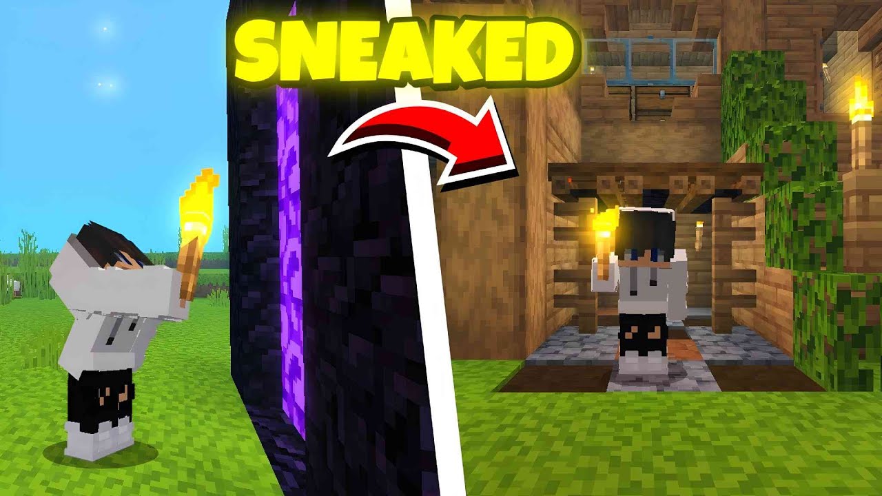 Sneaking into the MOST EXCLUSIVE Minecraft Worlds! - YouTube