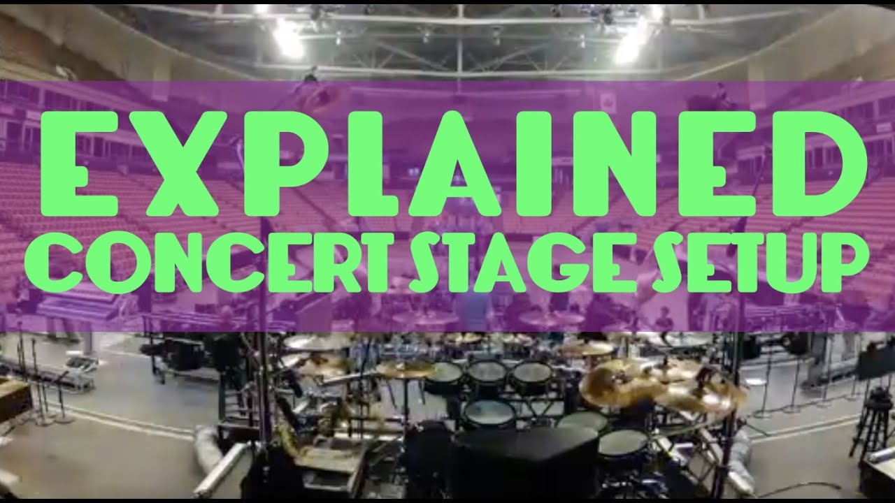 Concert Setup: The Stage Plot - YouTube