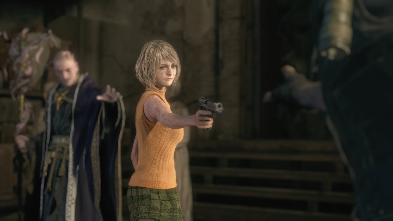 Plaga Mind Control: Saddler Manipulates Leon and Ashley - Resident Evil ...