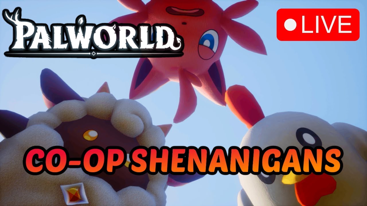Palworld - Co-Op Shenanigans - 3rd tower - YouTube