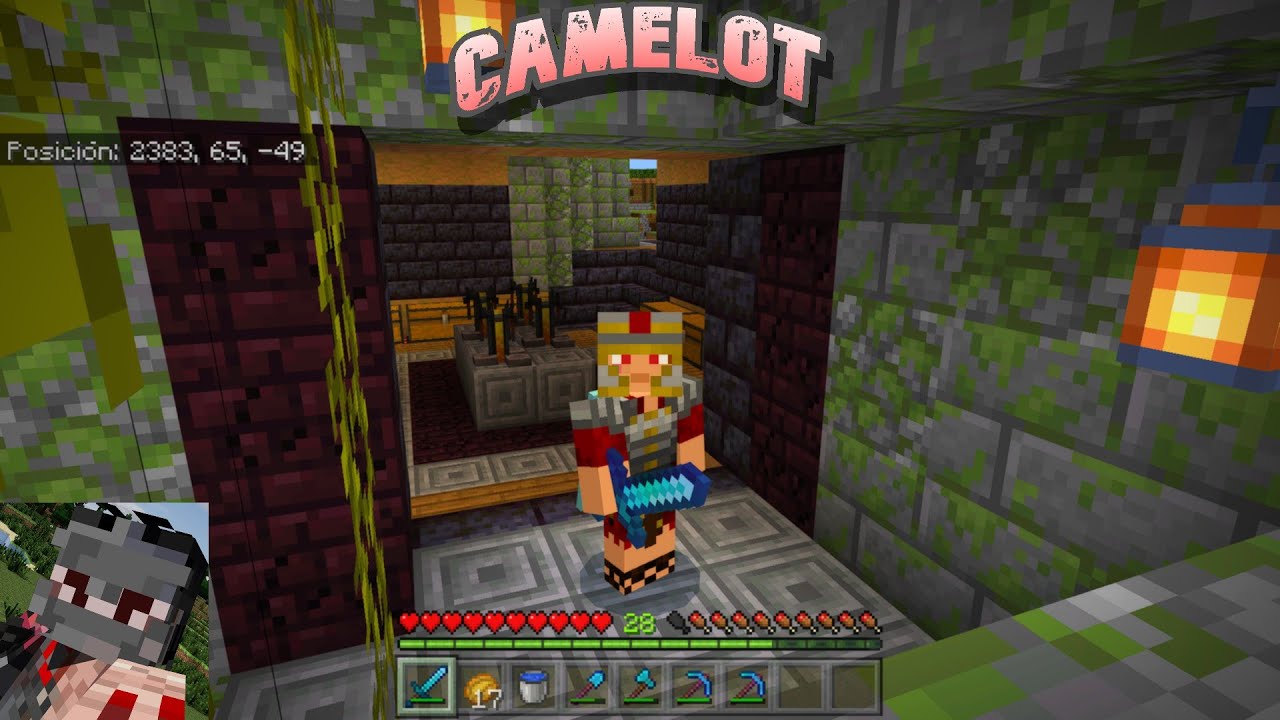 Minecraft. CAMELOT. Ep. 30 | Zona de pociones | - YouTube