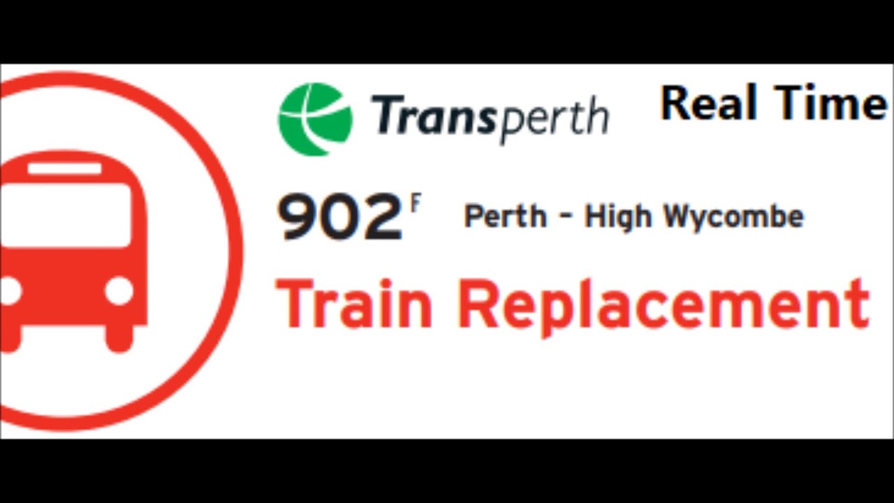 Transperth Train Replacement 902F - YouTube