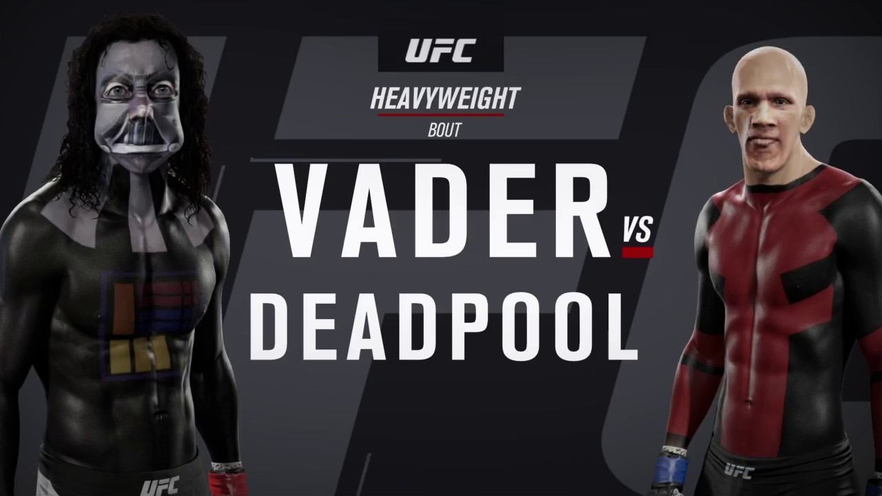 Darth Vader vs. Deadpool (EA Sports UFC 2) - Crazy UFC 👊🤪 - YouTube