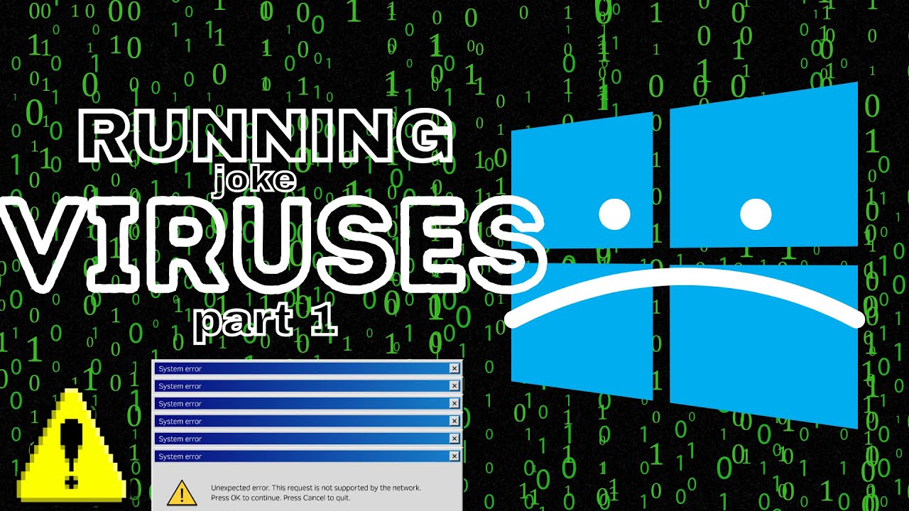 RUNNING VIRUSES i found... - YouTube