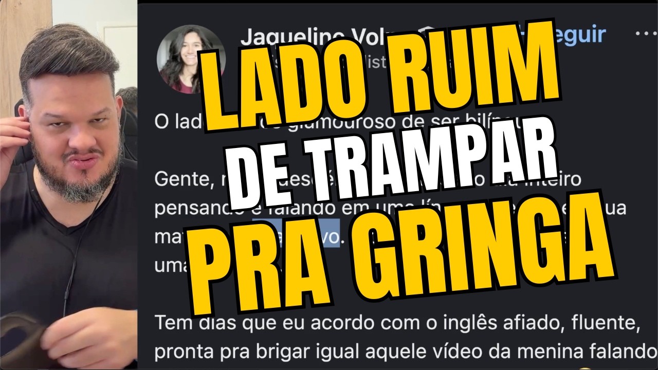 O LADO RUIM DE TRABALHAR PRA GRINGA - YouTube