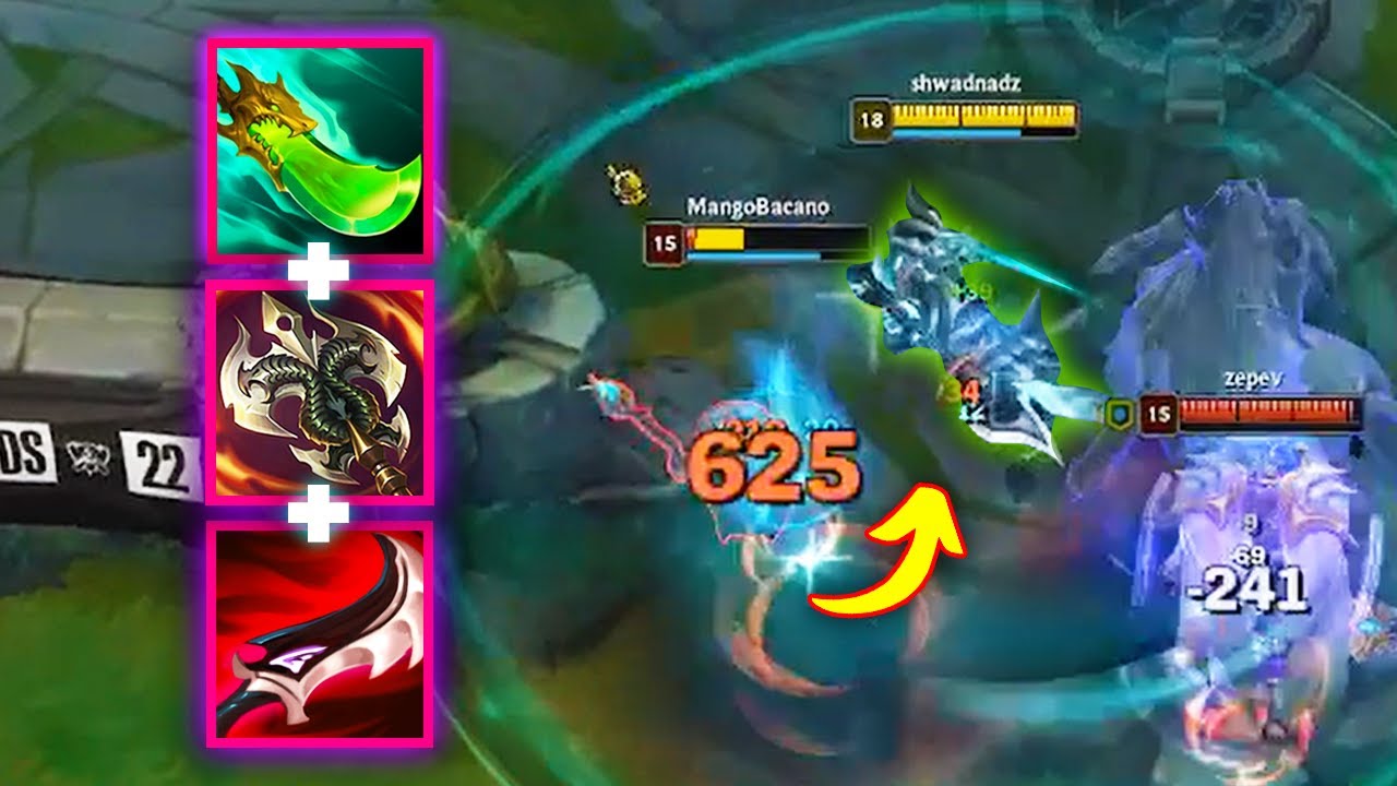 The Q spam hecarim build.. - YouTube