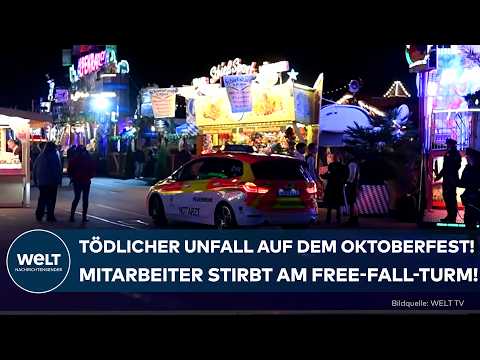 OKTOBERFEST-DRAMA: Mitarbeiter von Fahrgeschäft stirbt nach schwerem Unfall am Free-Fall-Turm!