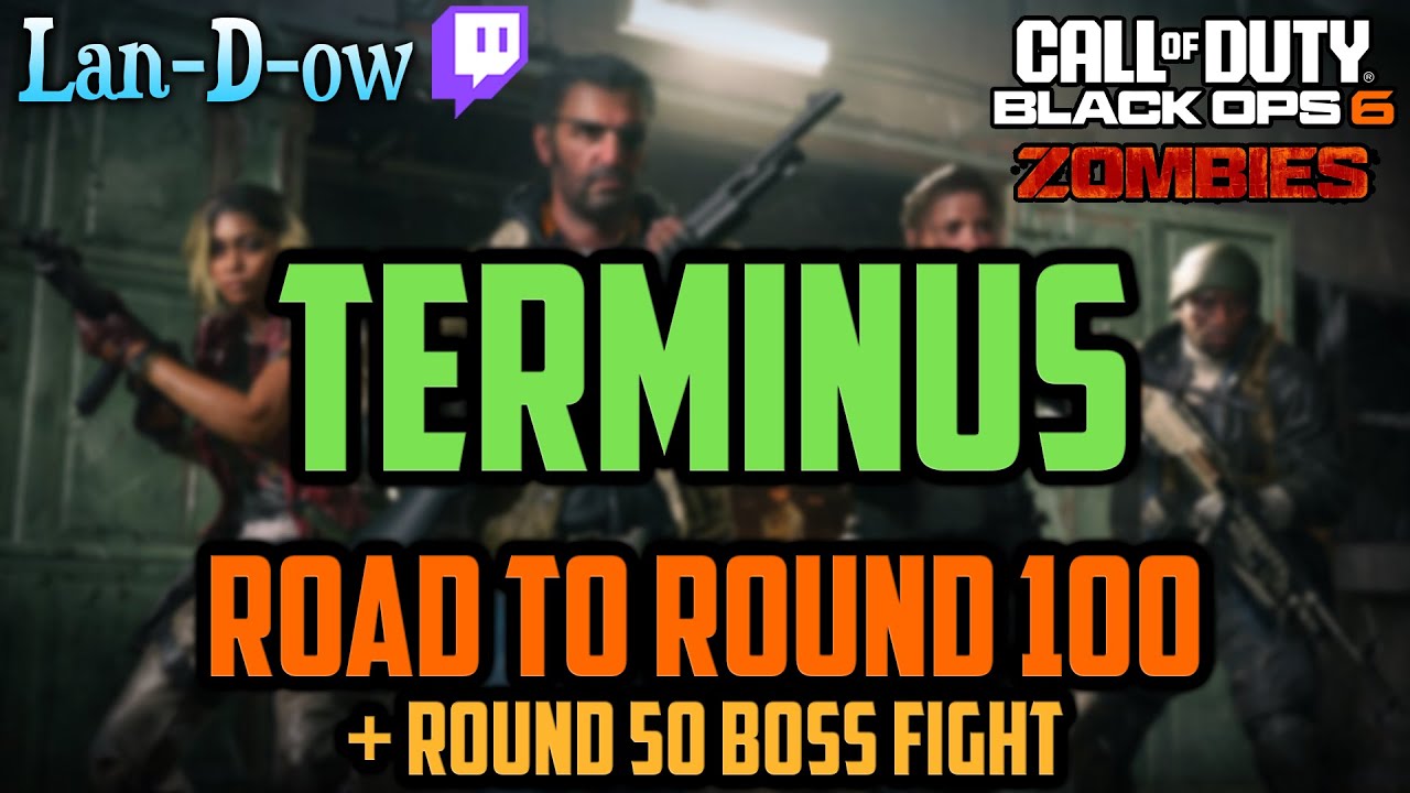 Road To Round 100: Terminus + Round 50 Boss Fight | Black Ops 6 Zombies ...