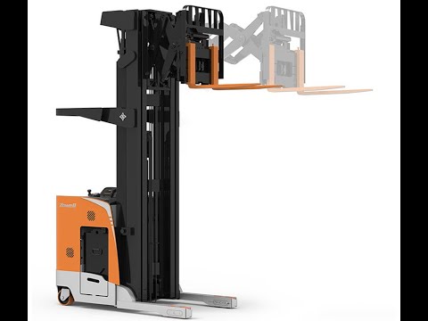 Double Deep Reach Truck Forklift | Zowell Forklifts | Electric Reach ...