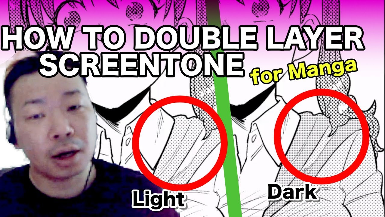 How to do Shadows with Screen Tone｜Pro Mangaka Tips while drawing - YouTube