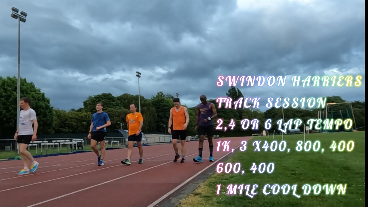 Swindon Harriers Track Session 17052022 - YouTube