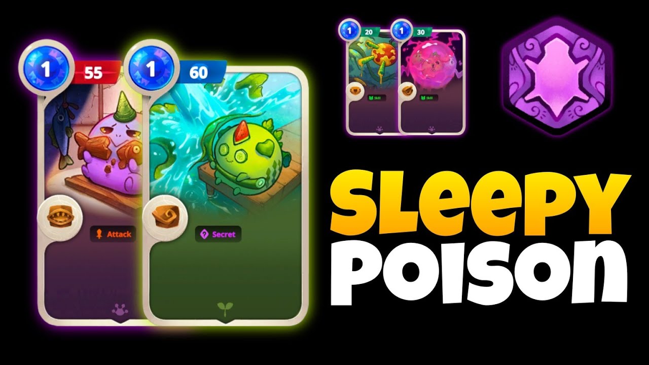 POISON COMP WITH TWO DISABLE CARDS! POTATO LEAF + TINY TURTLE ...