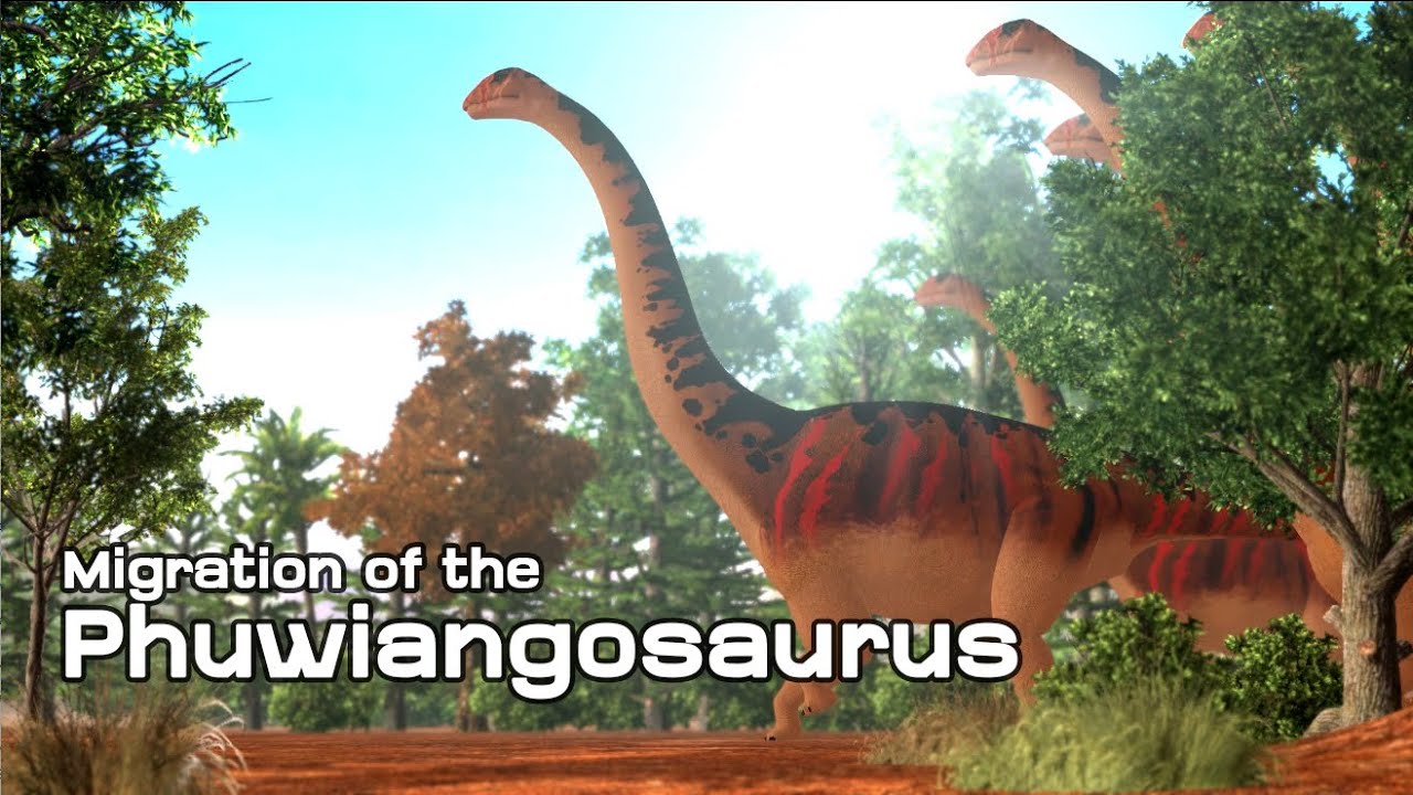 [Dinosaurs] Migration of the Phuwiangosaurus - YouTube