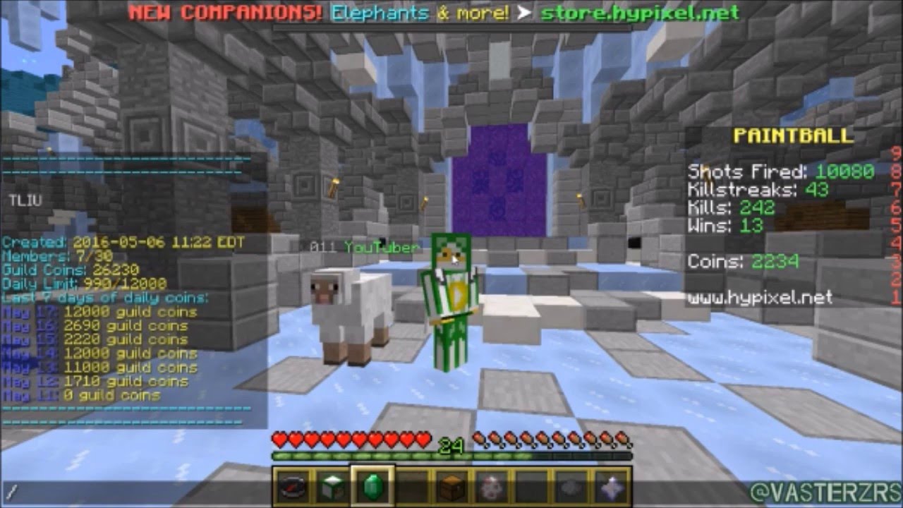 [Hypixel] Minecraft - "Want to join my guild on this server?" - YouTube