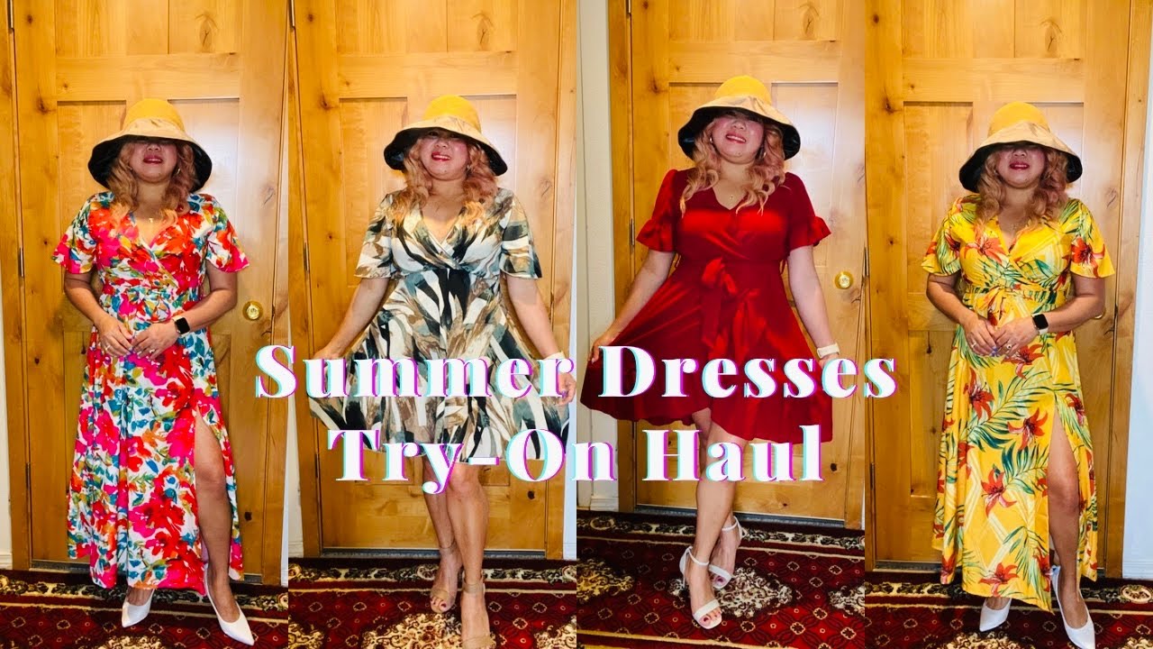 Temu Summer Dresses Try On Haul/ Affordable Mother’s Day Present #temu ...