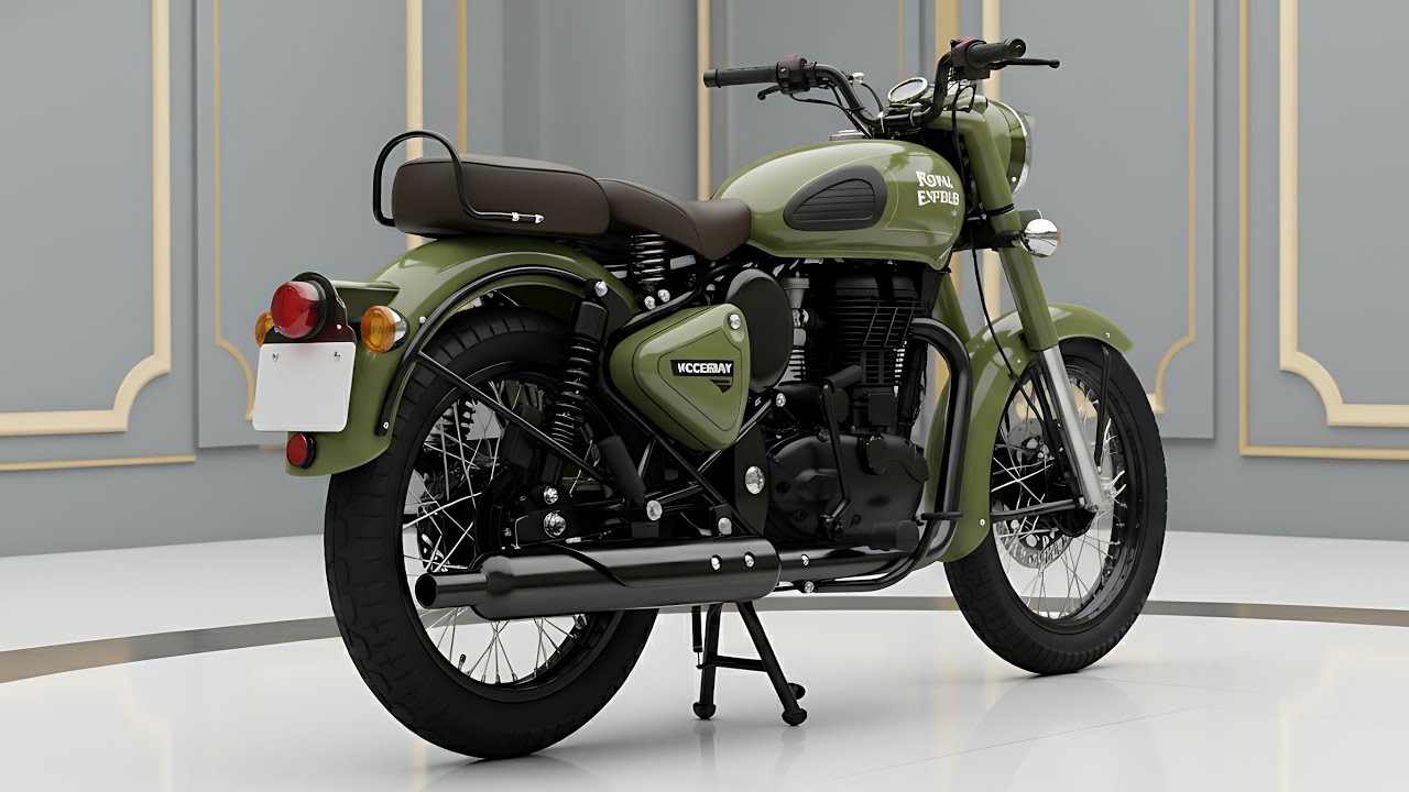 2026 Royal Enfield Woodsman Military Matte Green 😱 New Army Look ...