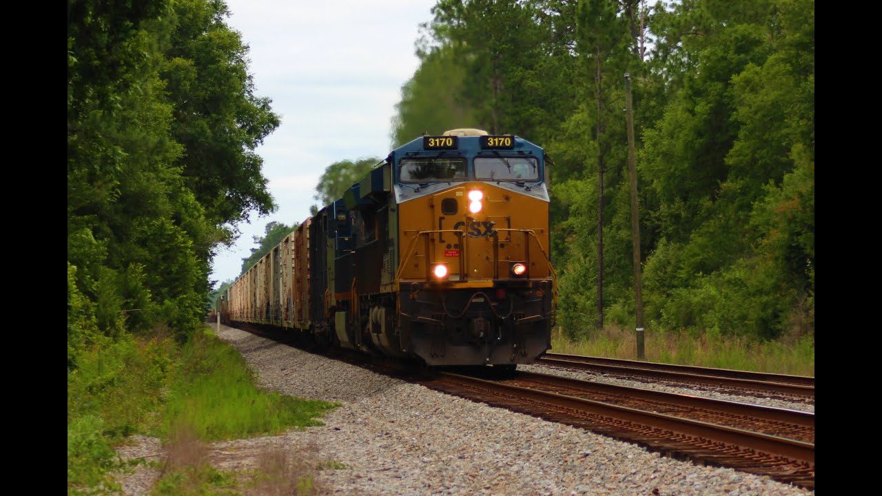 I032-27 rolling north on the A Line past Winokur, GA. - YouTube
