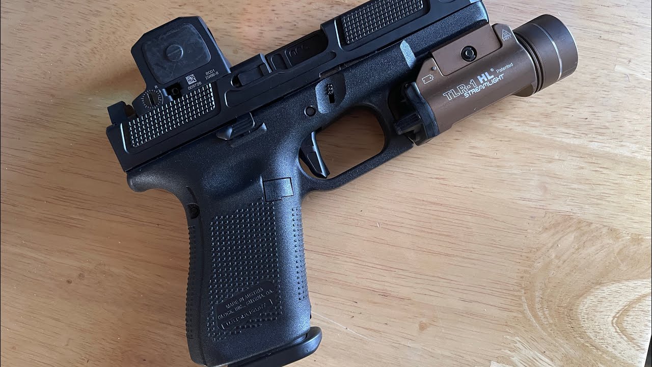 Glock 19 Gen5 Arc Division Reactor Trijicon RCR + Johnny Glocks Combat ...