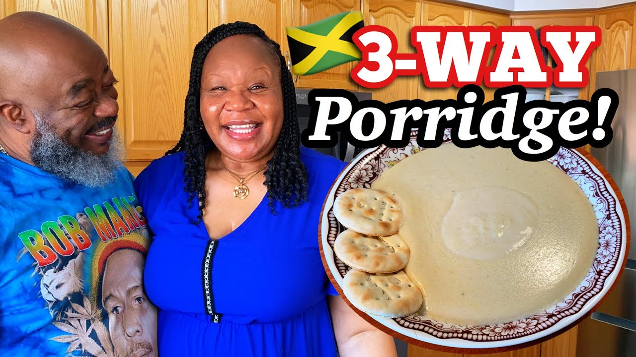 How to make THE BEST Jamaican 3-Way Porridge! | Deddy's Kitchen - YouTube