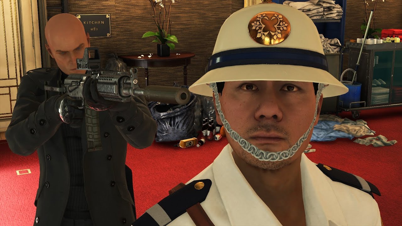 HITMAN Bangkok Kill Everyone Infinite Ammo Mod - YouTube