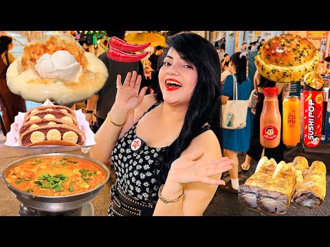 Trying Viral Street Food | Bangkok Food Challenge 