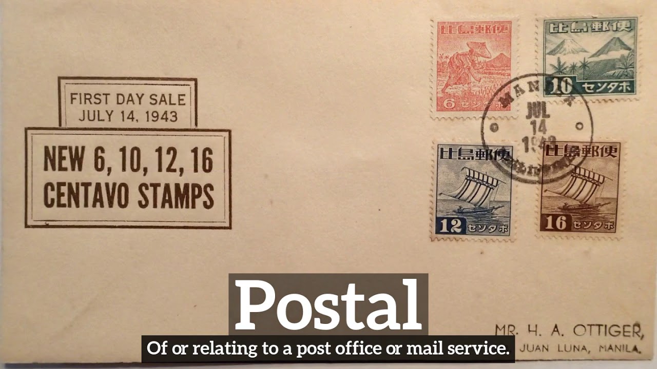 What is Postal? | How Does Postal Look? | How to Say Postal in English ...
