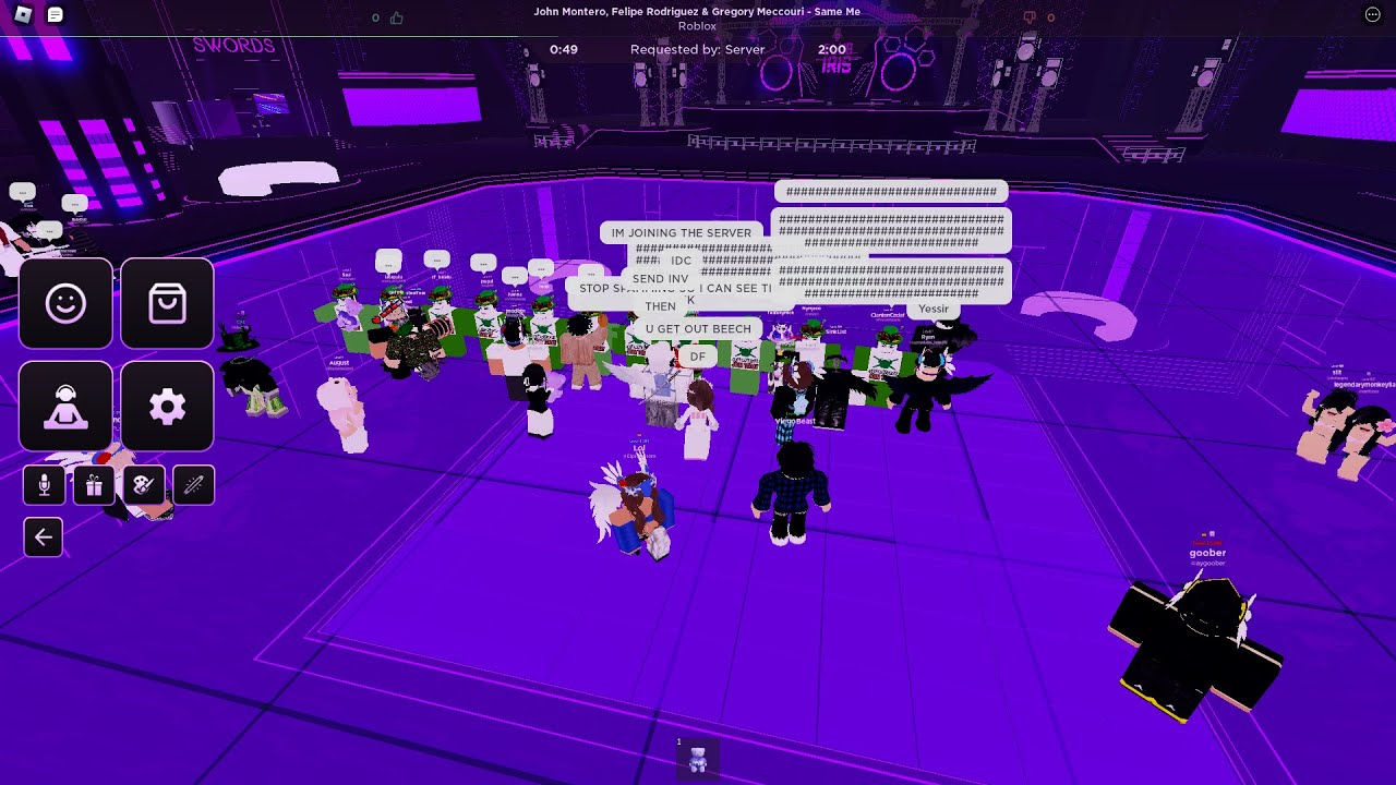 I TRIED TO PLAY ROBLOX SLENDER HANGOUT GAMES... - YouTube